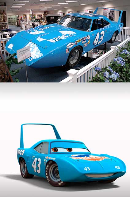 Blog SuperCarros.com | Personajes de «Cars» basados en modelos reales.